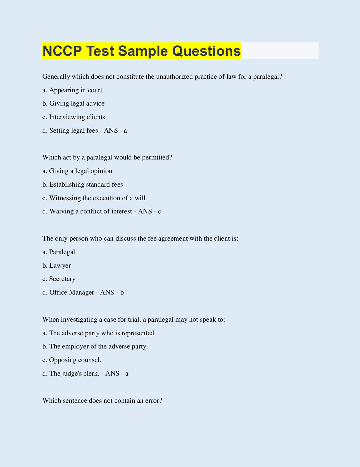 NAPLEX PRACTICE 50 questions | with 100% Correct Answers | Updated & Verified - Scholarfriends